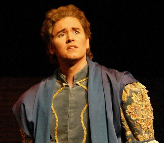 As Tamino in The Magic Flute